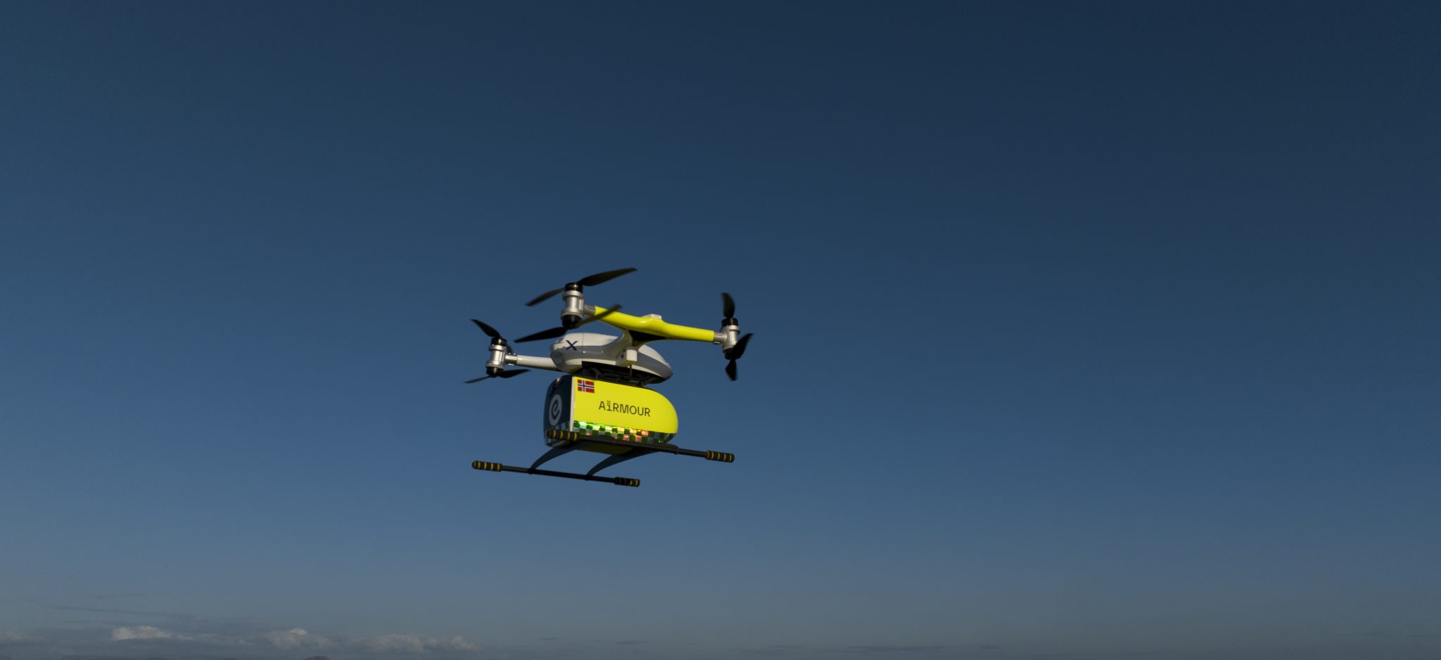 Technical details of emergency medical drones - AiRMOUR